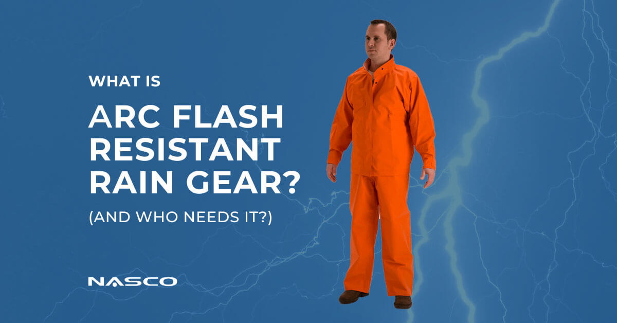 What is Arc Flash-Resistant Rain Gear?