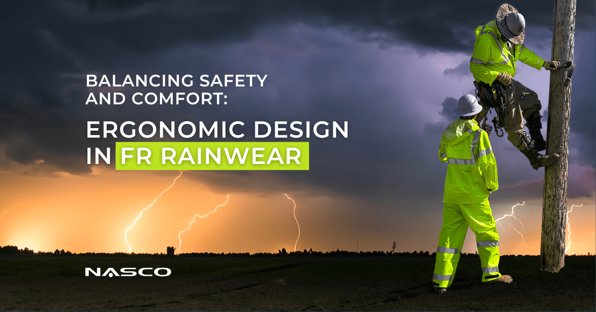 Balancing Safety and Comfort: Ergonomic Design in FR Rainwear