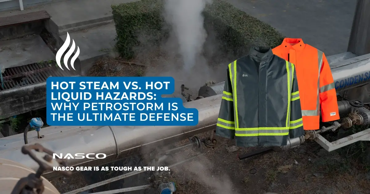 Hot Steam vs. Hot Liquid Hazards: Why PetroStorm Is the Ultimate Defense